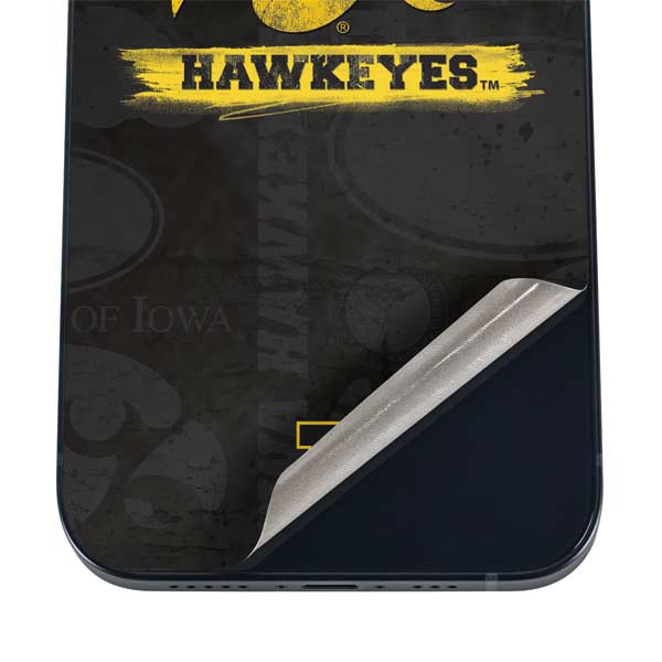 iPhone 17 Pro Max University of Iowa Hawkeyes Distressed Logo Skin ...