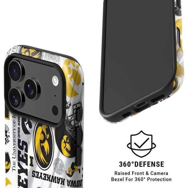 University of Iowa Hawkeyes Pattern Apple iPhone 17 Pro Max Magsafe ...