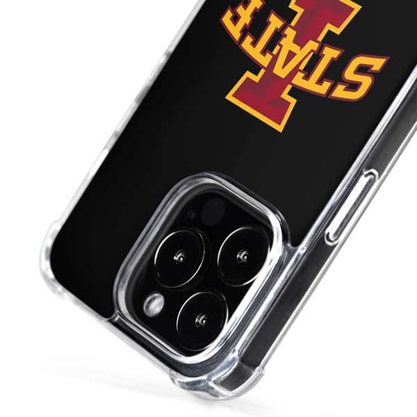 Iowa State University Primary Logo Black iPhone 16 Pro MagSafe Case ...
