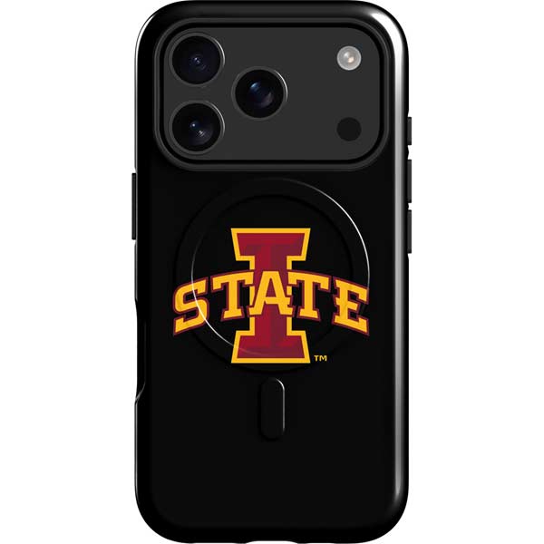 Iowa State University Primary Logo Black Apple iPhone 17 Pro Max ...