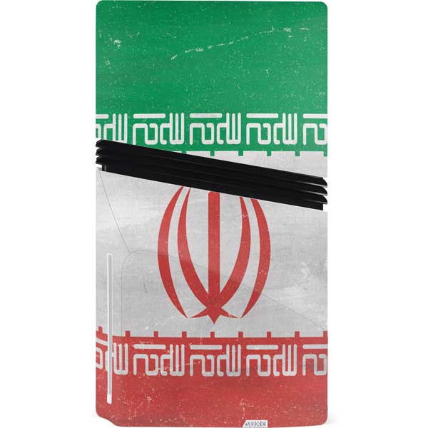 Iran Flag Distressed PS5 Pro Console & Controller with Disk Drive Skins ...