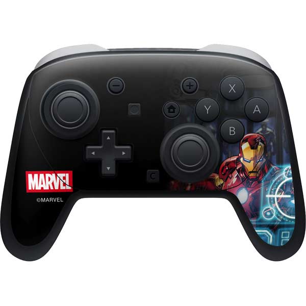 Marvel Iron Man New Armor Nintendo Switch 2 (2025) Pro Controller Skin ...