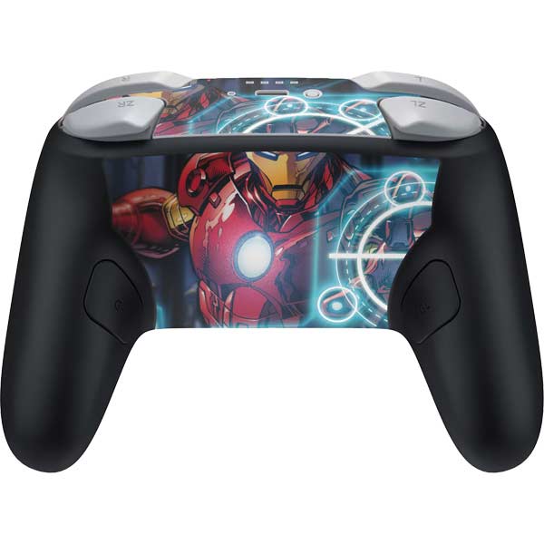 Marvel Iron Man New Armor Nintendo Switch 2 (2025) Pro Controller Skin ...