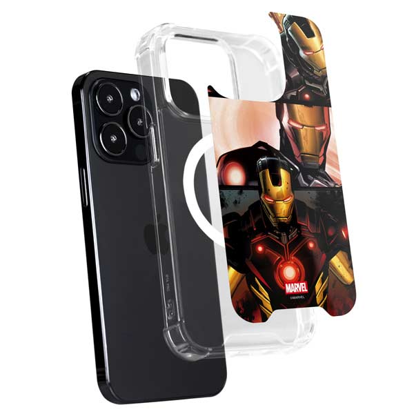Marvel Iron Man Three Panel iPhone 16 Pro MagSafe Case | Skinit