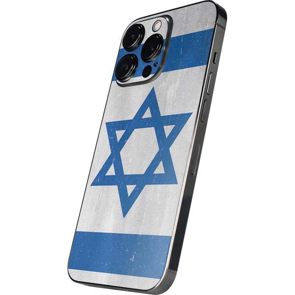 iPhone 16 Pro Max Israel Flag Distressed Skin | Decals | Wraps | Skinit