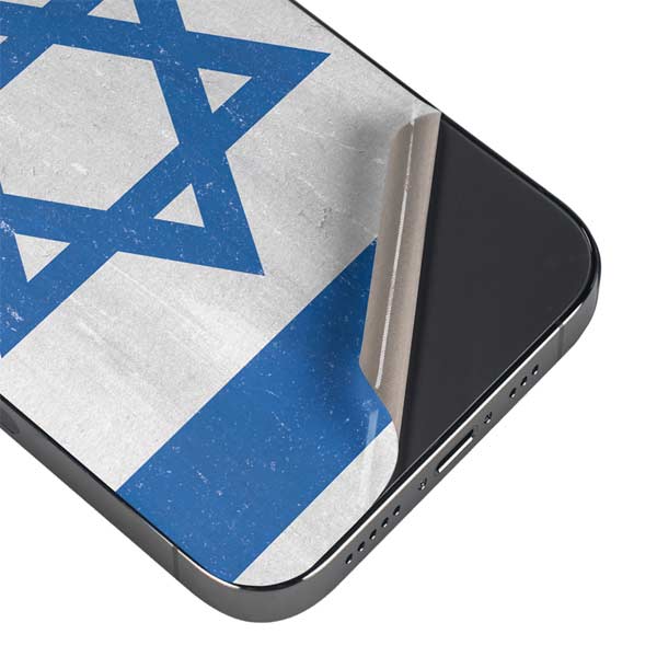 iPhone 16 Pro Max Israel Flag Distressed Skin | Decals | Wraps | Skinit