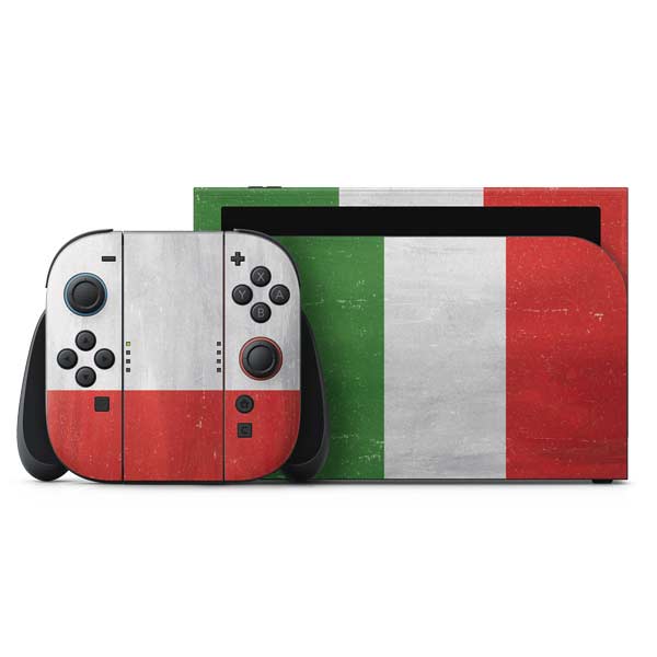 Italy Flag Distressed Nintendo Switch 2 (2025) with Joy-Con Skin | Skinit