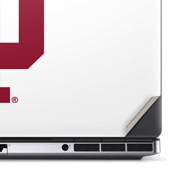 Indiana University IU Logo White Dell Precision Skin| Skinit