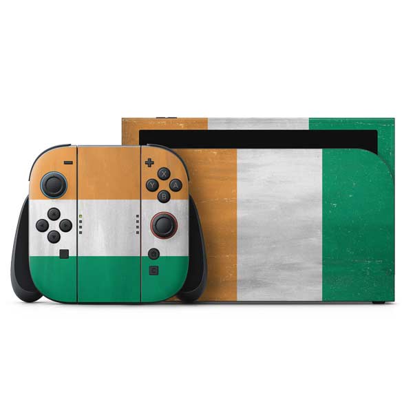 Ivory Coast Flag Distressed Nintendo Switch 2 (2025) with Joy-Con Skin ...