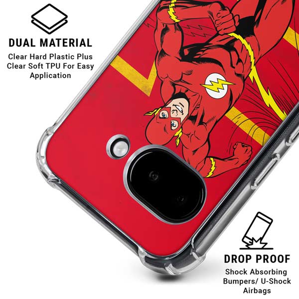Jagged Flash Google Pixel 9a Clear Case | Clear Phone Cases – Skinit