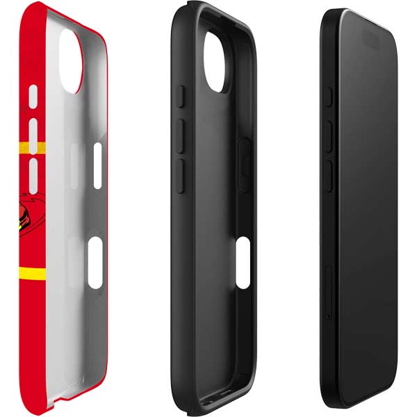 iPhone 16e DC Comics Jagged Flash Impact Case | Maximum Protection – Skinit