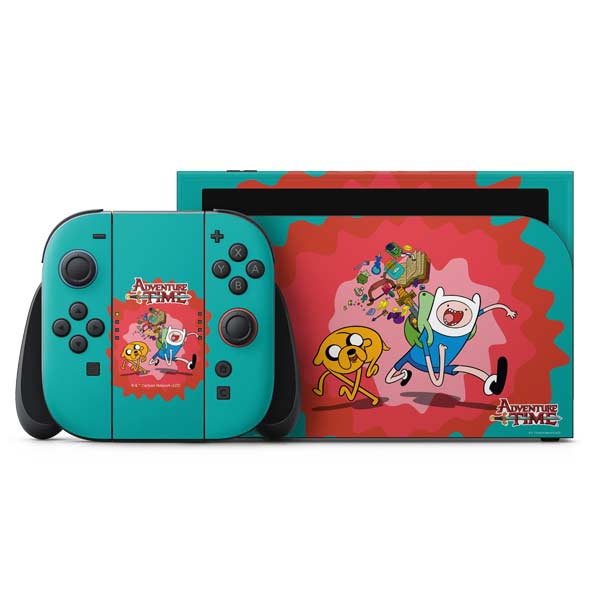 Jake and Finn Nintendo Switch 2 (2025) with Joy-Con Skin | Skinit