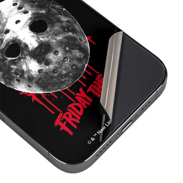Jason Voorhees Dripping Mask iPhone 15 Pro Max Decal Skin | Skinit