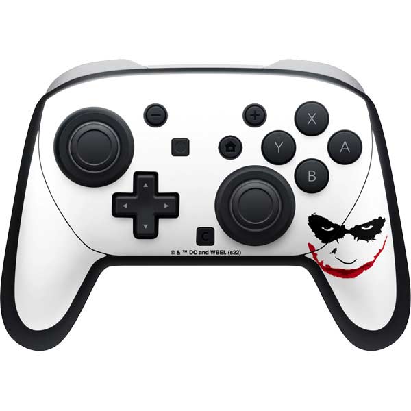 The Dark Knight Joker face Nintendo Switch 2 (2025) Pro Controller Skin ...