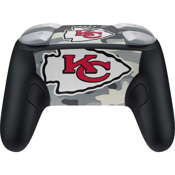 NFL Kansas City Chiefs Camo Nintendo Switch 2 (2025) Pro Controller ...