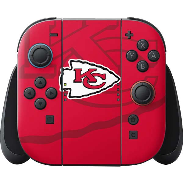 NFL Kansas City Chiefs Double Vision Nintendo Switch 2 (2025) Joy-Con ...