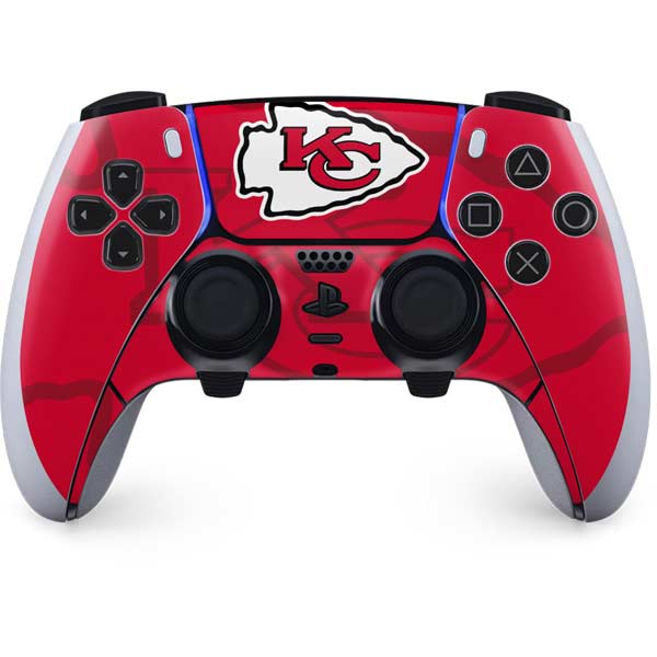 Kansas City Chiefs Double Vision PS5 DualSense Edge Pro Controller Skin ...