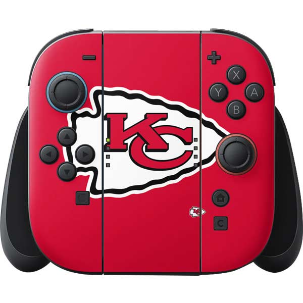 NFL Kansas City Chiefs Large Logo Nintendo Switch 2 (2025) Joy-Con ...