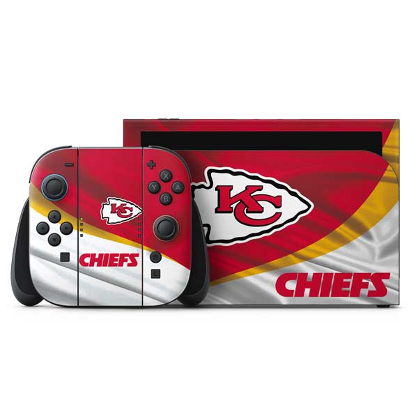 Kansas City Chiefs Nintendo Switch 2 (2025) with Joy-Con Skin | Skinit