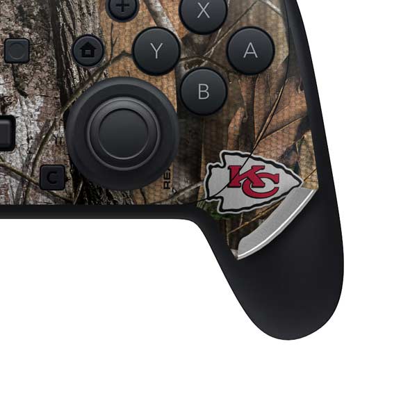 NFL Kansas City Chiefs Realtree AP Camo Nintendo Switch 2 (2025) Pro ...