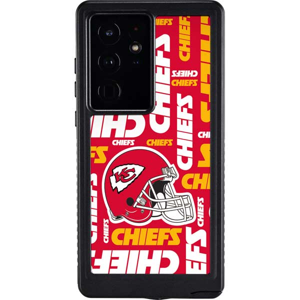 NFL Kansas City Chiefs Red Blast Galaxy S24 Ultra Case | Waterproof ...