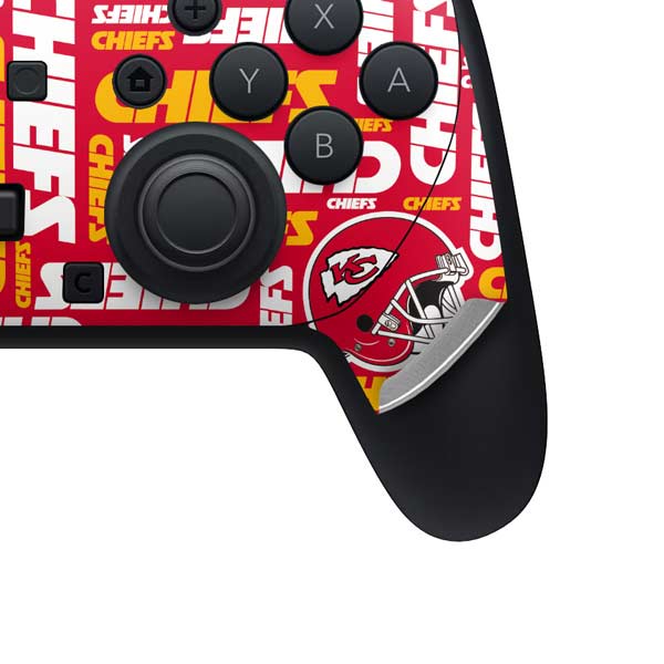 NFL Kansas City Chiefs Red Blast Nintendo Switch 2 (2025) Pro ...
