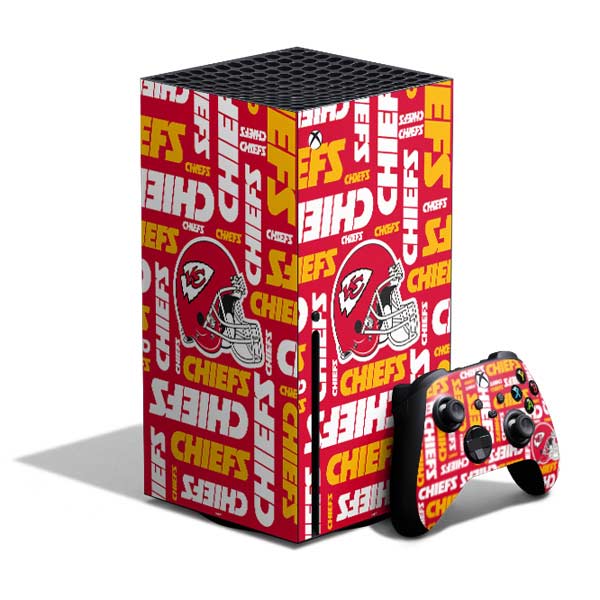 Kansas City Chiefs Red Blast Microsoft Xbox Skin | NFL – Skinit