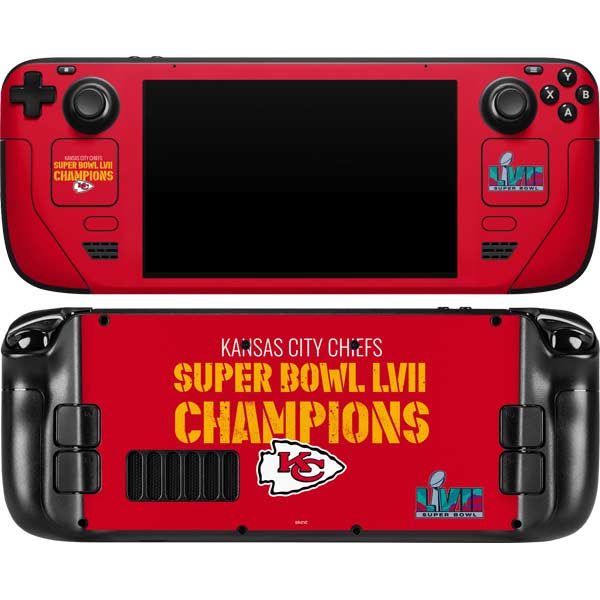 NFL Kansas City Chiefs Super Bowl LVII Champions Steam Deck Handheld ...