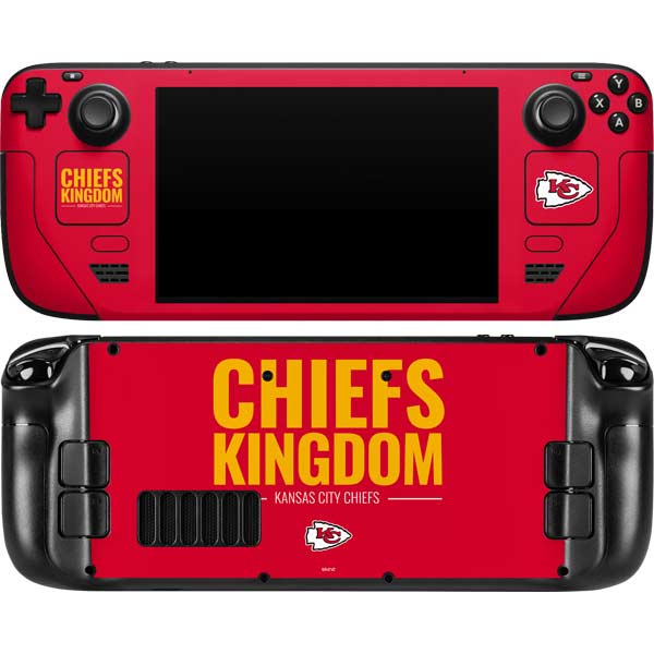 NFL Kansas City Chiefs Team Motto Steam Deck Handheld Gaming Computer ...