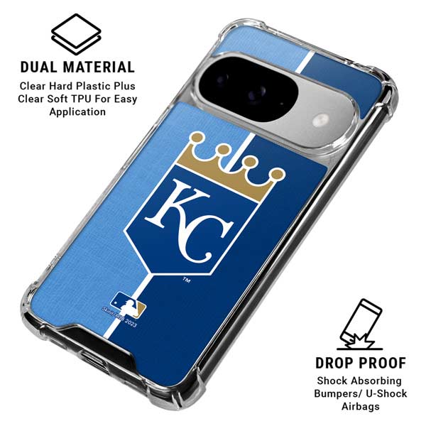 MLB Kansas City Royals Split Google Pixel 10 Clear Case | Clear Phone ...