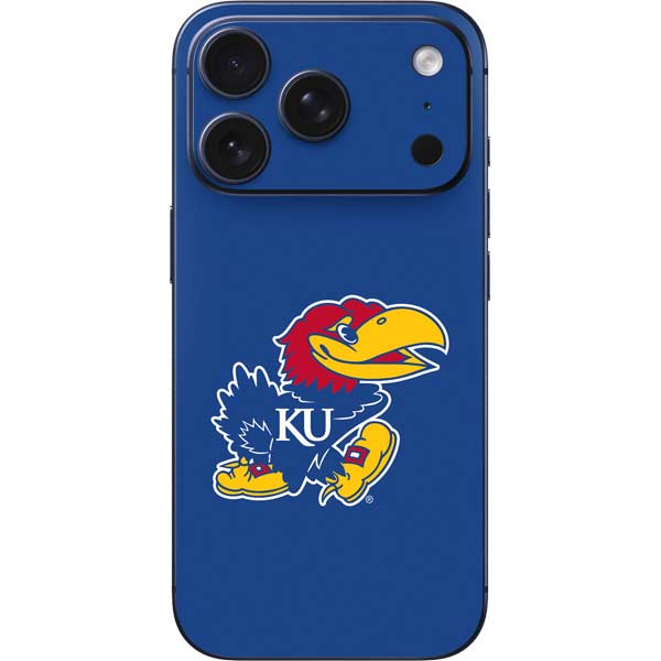 iPhone 17 Pro University of Kansas Jayhawks Mascot Outline Skin ...