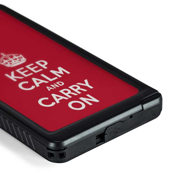 Keep Calm and Carry On Galaxy S24 Ultra Case | Waterproof Phone Cases ...