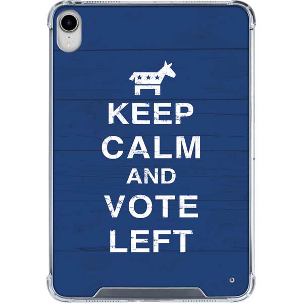 Keep Calm And Vote Left iPad 11th Gen (2025) Clear Case | Skinit