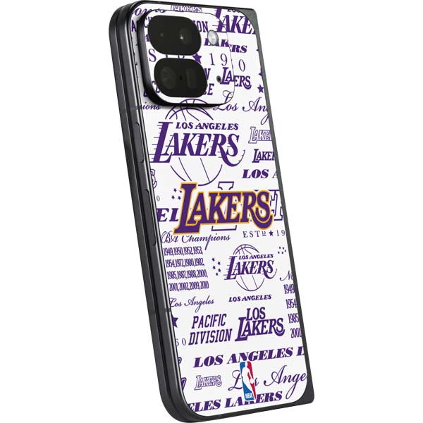 NBA LA Lakers Historic Blast Skin for Google Pixel 9 Pro Fold | Skinit