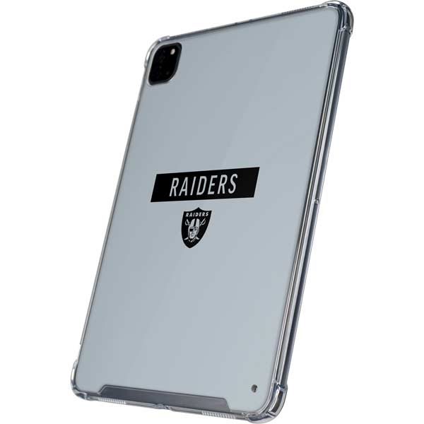 NFL Las Vegas Raiders Silver Performance Series iPad Cases | Skinit ...