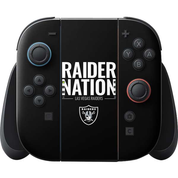 NFL Las Vegas Raiders Team Motto Nintendo Switch 2 (2025) Joy-Con ...