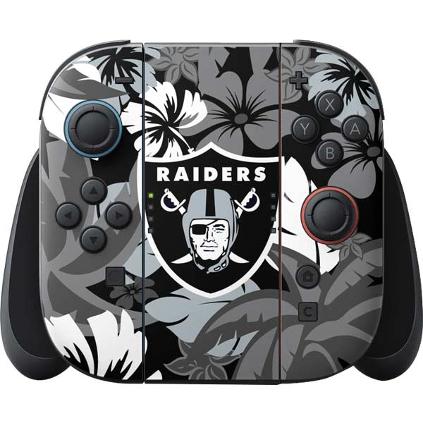 NFL Las Vegas Raiders Tropical Print Nintendo Switch 2 (2025) Joy-Con ...