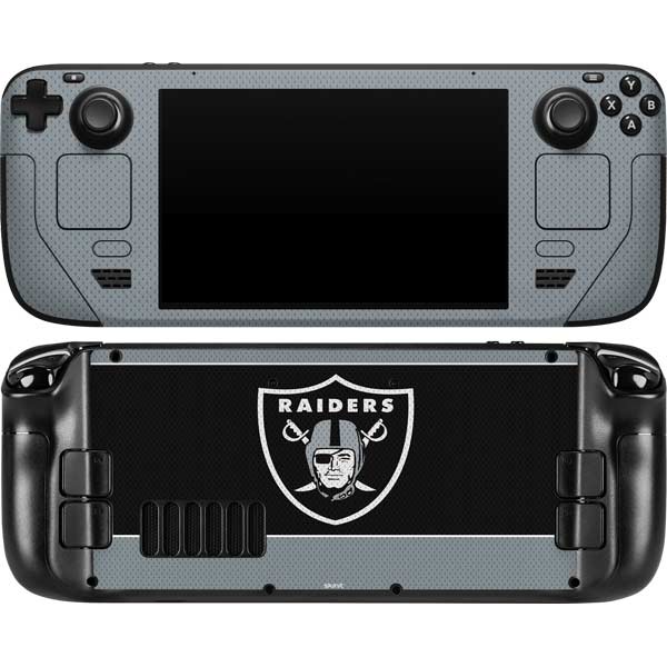 NFL Las Vegas Raiders Zone Block Steam Deck Handheld Gaming Computer ...