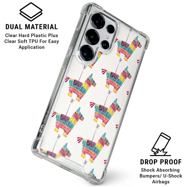 Llama Pinata Galaxy S25 Ultra Clear Case | Skinit
