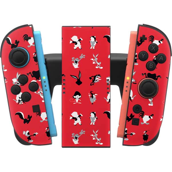 Looney Tunes Identity Red Pattern Nintendo Switch 2 (2025) Joy-Con ...