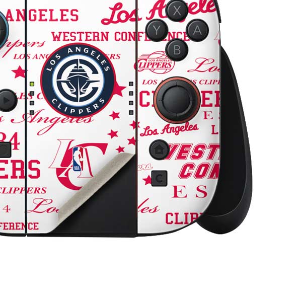 NBA Los Angeles Clippers Blast Logos Nintendo Switch 2 (2025) Joy-Con ...