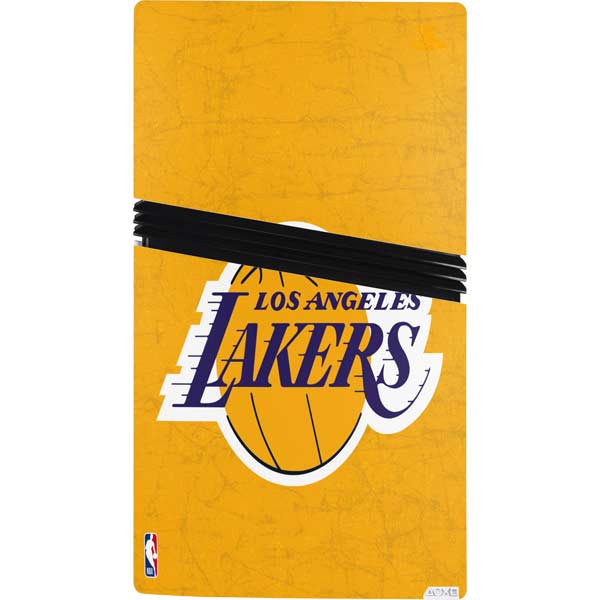 NBA Los Angeles Lakers Distressed PS5 Pro Console & Controller Skins ...
