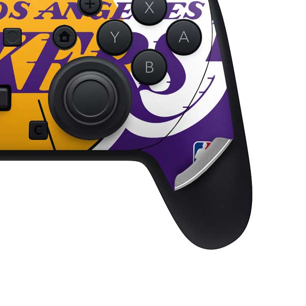 NBA Los Angeles Lakers Large Logo Nintendo Switch 2 (2025) Pro ...