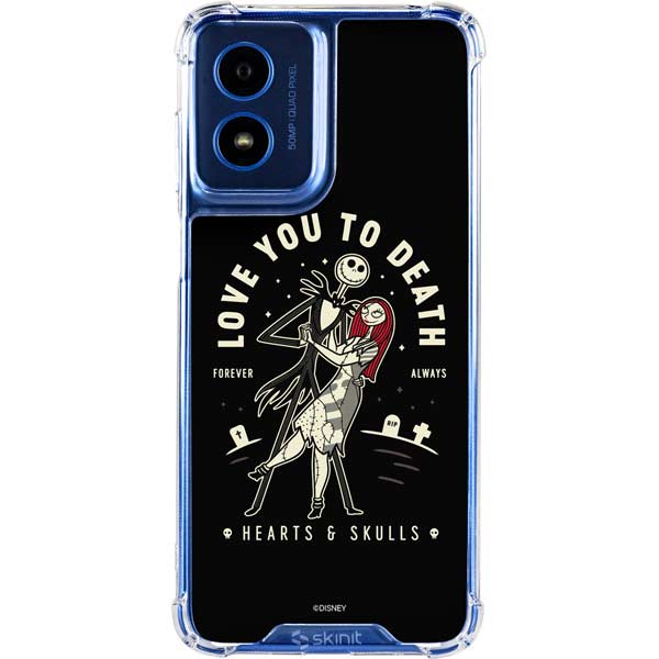 Disney The Nightmare Before Christmas Love You To Death Moto G 5G Clear ...
