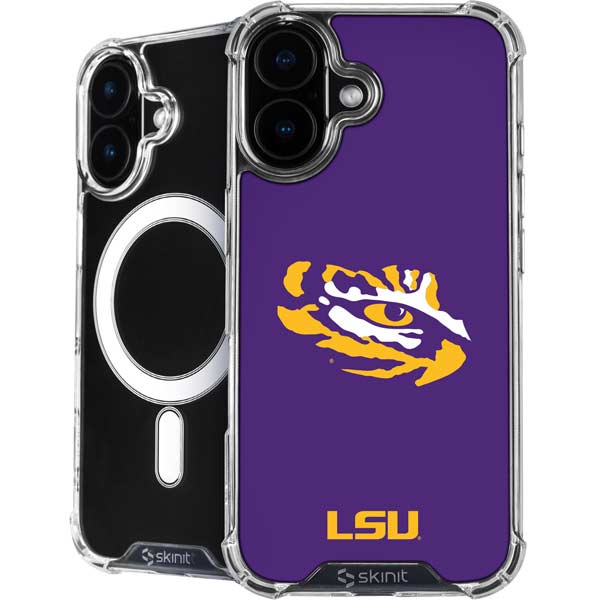 LSU Tiger Eye Logo iPhone 16 Plus MagSafe Case | Skinit