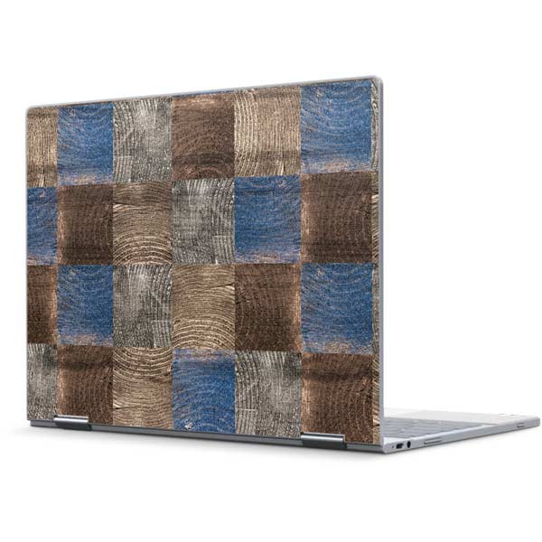 Lumber Grid Pixelbook Skin – Skinit