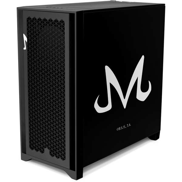 Majin Buu Symbol Corsair 4000D Tempered Glass Mid-Tower ATX Case Skin ...