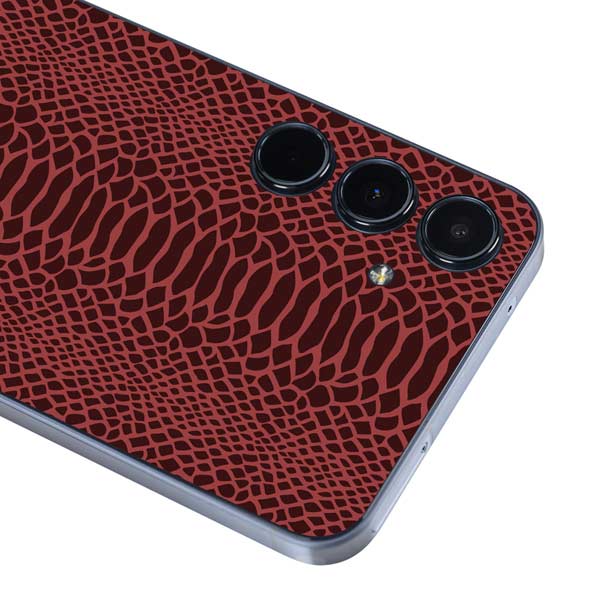 Marsala Snake Skin Galaxy A55 5G Skin| Phone Skins – Skinit
