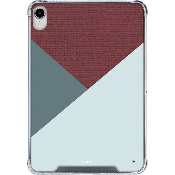 Marsala Triangle Shapes iPad 11th Gen (2025) Clear Case | Skinit