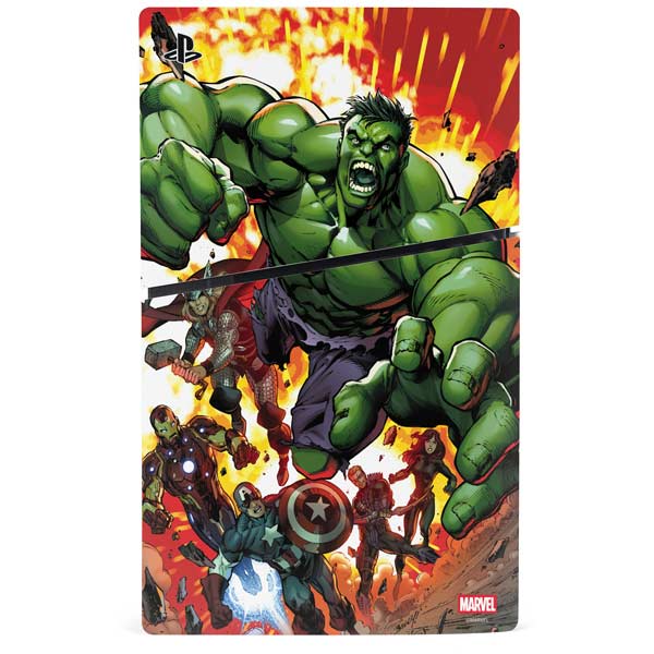 Marvel Avengers Assemble Hulk PS5 Slim Digital Edition Console ...